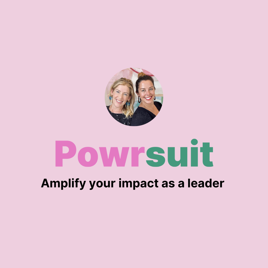 Powrsuit - the leadership playbook you've never been given