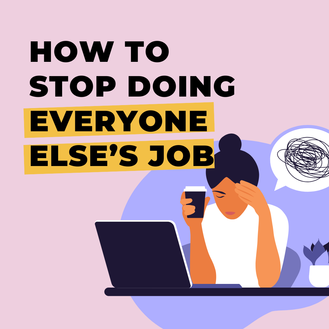 How to stop doing everyone else’s work - Powrsuit
