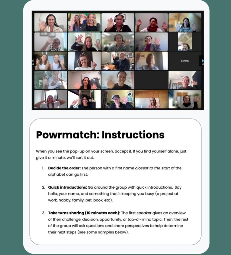 Professional development for busy women - Powrsuit